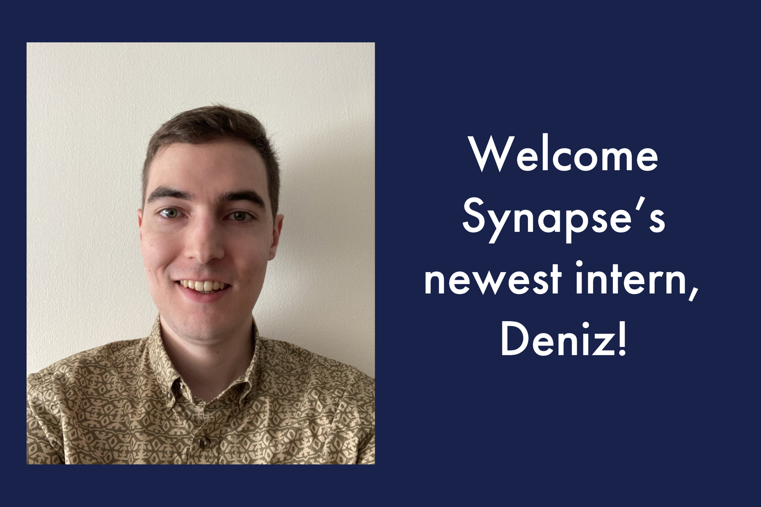 Welcome Synapse's newest intern, Deniz! | Synapse Energy